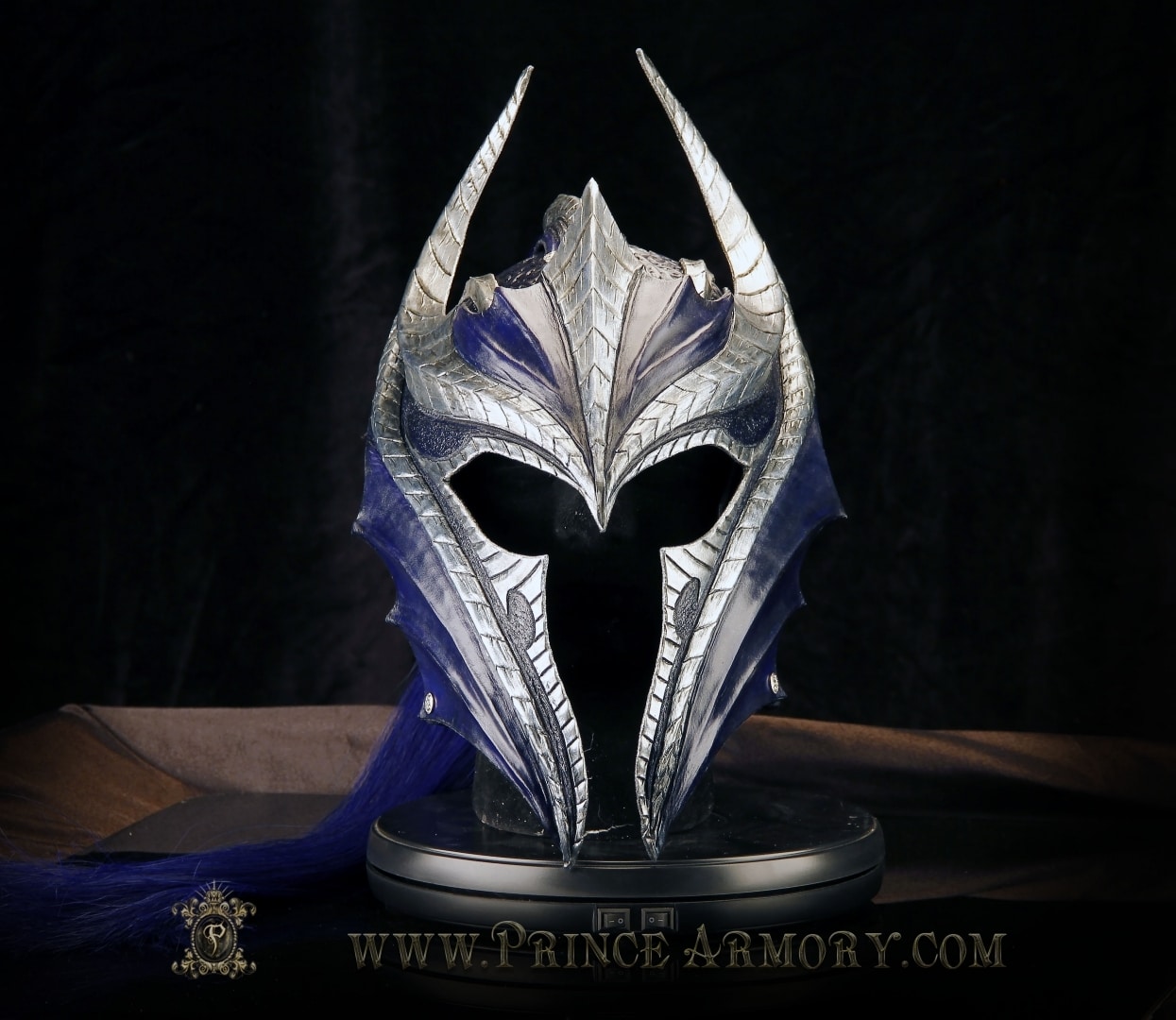 Gallery - Sapphire Knight - Custom Leather Armor - Prince Armory