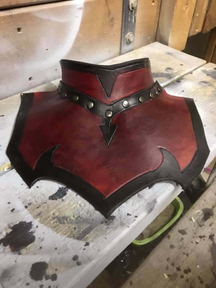 Fantasy Gorget Pattern - Prince Armory